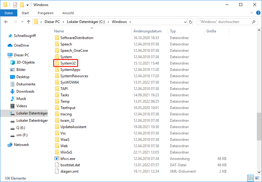 Was ist das System 32 Verzeichnis und warum man es nicht löschen sollte ...