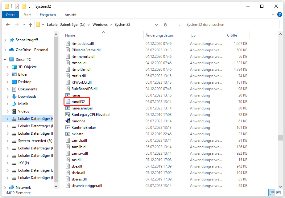 Einführung in Rundll32 und Lösungsansätze für Rundll32-Fehler