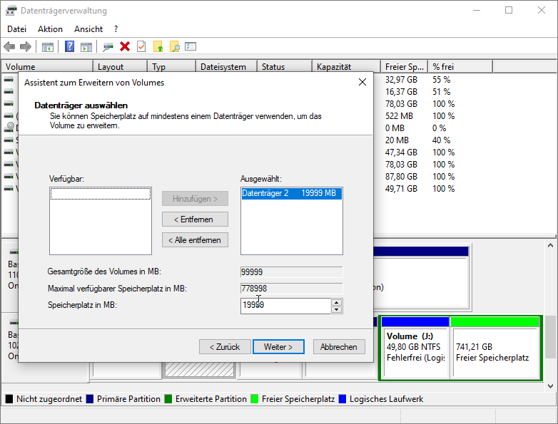 Detaillierte Anleitungen zum Partitionieren einer Festplatte unter ...