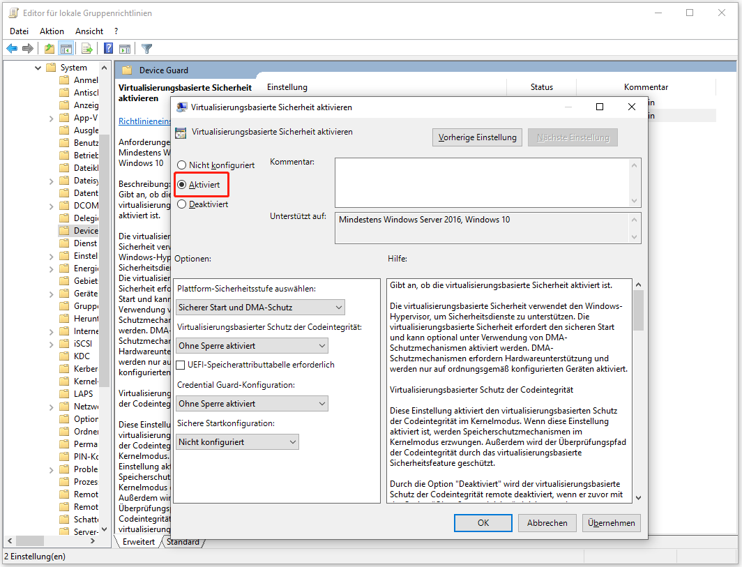 Gelöst - Speicherintegrität inkompatible Treiber 2023