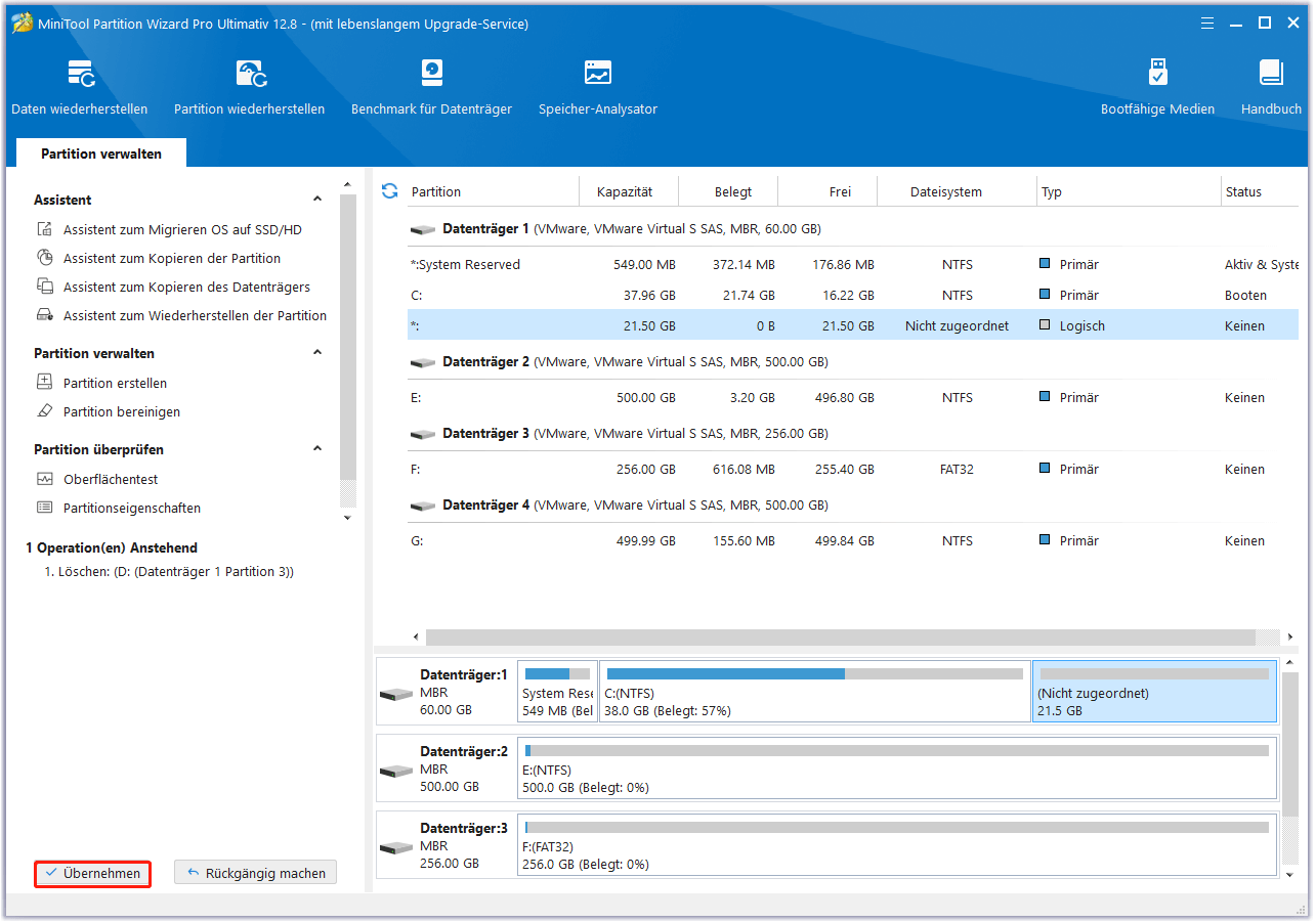 4 Wege: Lokaler Datenträger D löschen - MiniTool