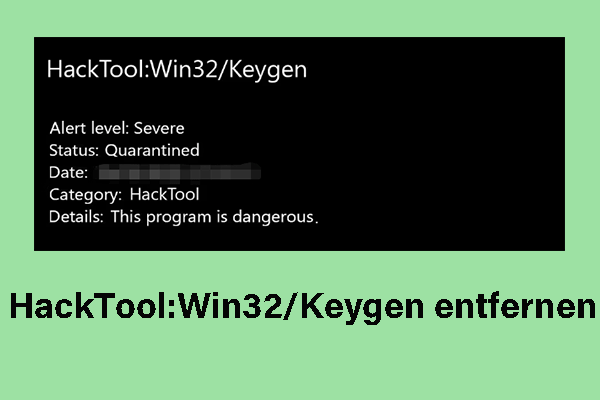 HackTool:Win32/Keygen: Definition & Entfernung