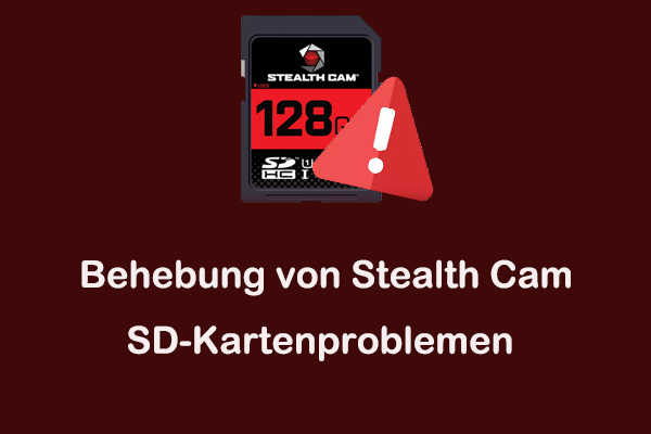 Häufige Stealth Cam SD-Karten-Probleme: Anleitung zur Behebung