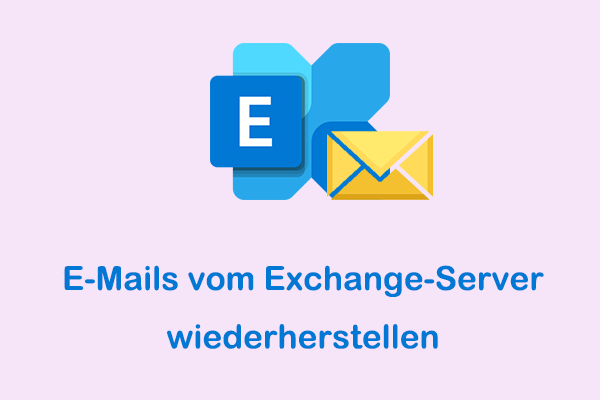 Die Wiederherstellung von E-Mails vom Exchange-Server