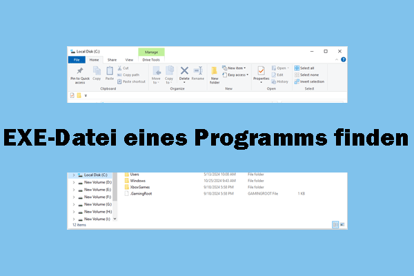 4 Wege: EXE-Datei eines Programms unter Windows finden