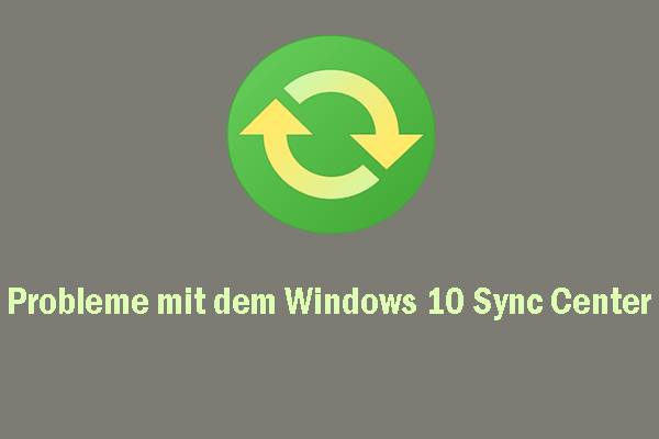 Probleme mit dem Windows 10 Sync Center: Ursachen & Lösungen