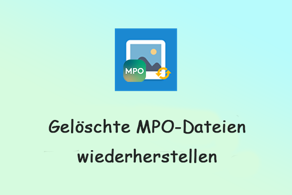Die Anleitung zur MPO-Dateiwiederherstellung (Windows/Mac)