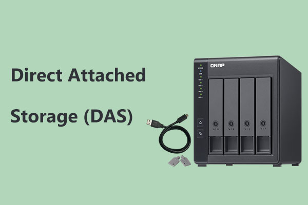Spotlight auf Direct Attached Storage (DAS) & Backups erstellen