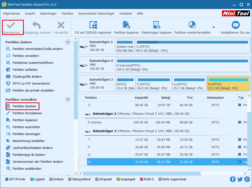 8 Fehler für „Fehler beim Dienst für virtuelle Datenträger“