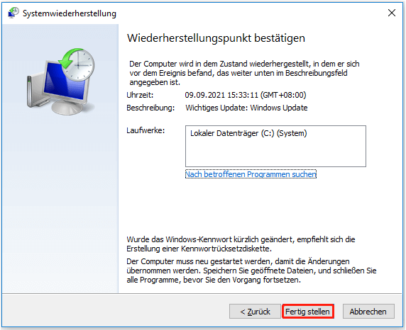 So beheben Sie „Checking Media Fail“ beim Start Windows - MiniTool