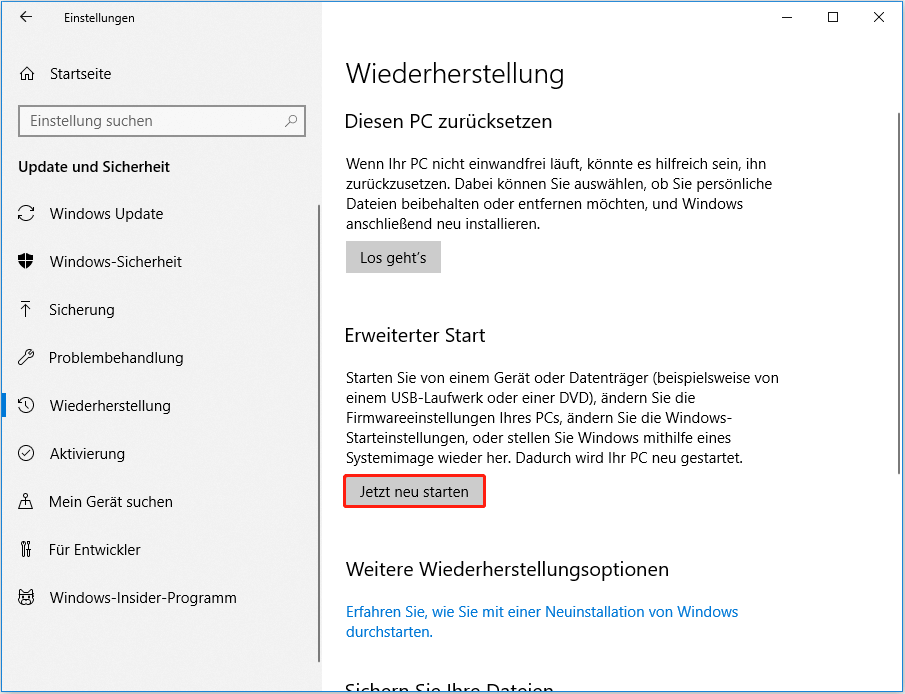 4 Möglichkeiten: So reparieren Sie das Windows 10 Bootloader