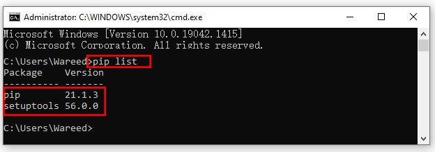 Python Setup.py egg_info ist mit Fehlercode 1 fehlgeschlagen? [Behoben] - MiniTool