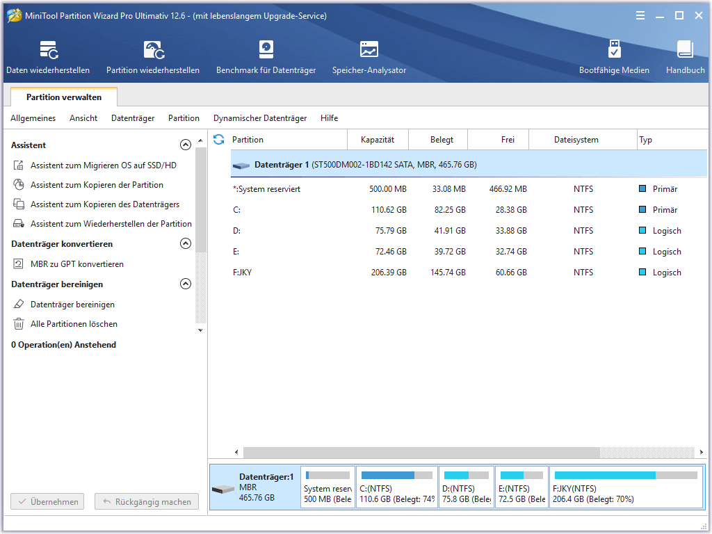Upgrade von 32-Bit-Windows 10 auf 64-Bit-Windows 11 - MiniTool