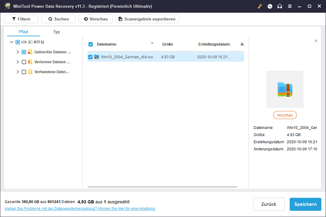 Ältere Windows ISO-Images herunterladen und ISO-Dateien wiederherstellen - MiniTool
