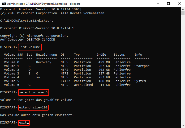 So erweitern Sie eine Partition über 16 TB in Windows - MiniTool