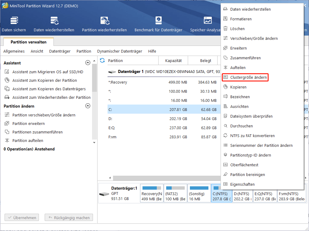 So erweitern Sie eine Partition über 16 TB in Windows - MiniTool