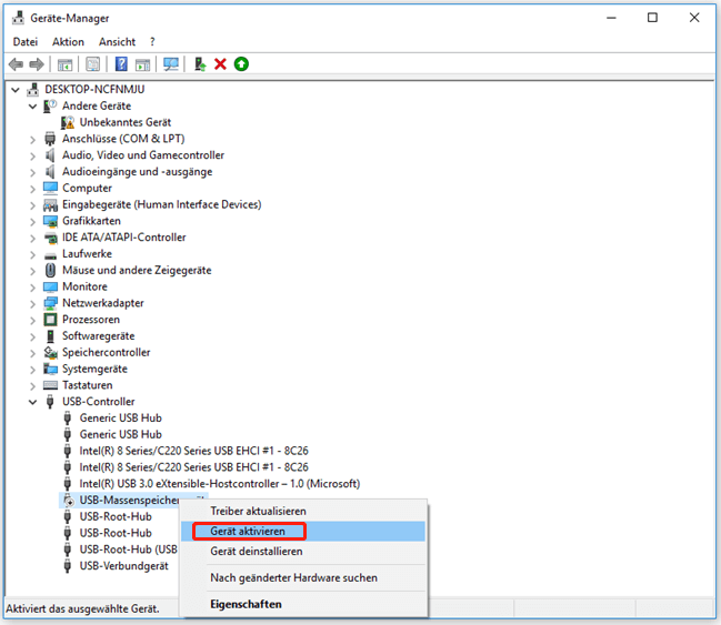 [Anleitung] So führen Sie eine USB-Stick-Wiederherstellung auf Ihrem PC durch - MiniTool