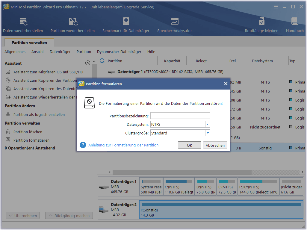 Wie kann man Daten von einem RAW-USB-Laufwerk unter Windows ...