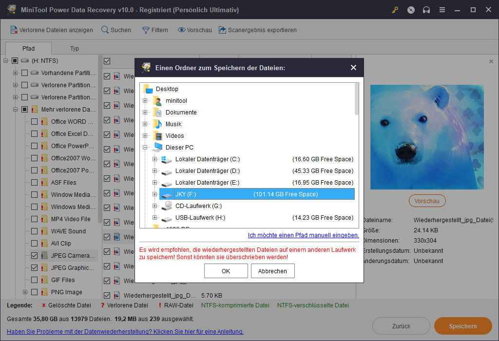 Wie können Daten von einem Wechseldatenträger wiederhergestellt werden ...