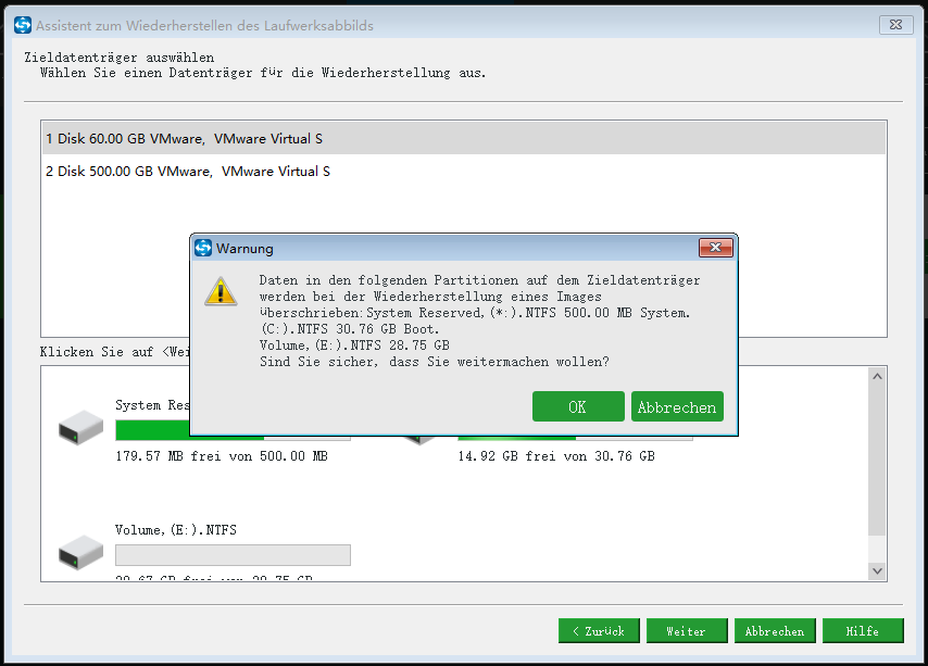 So stellen Sie einen Datenträger mit MiniTool ShadowMaker wieder her ...