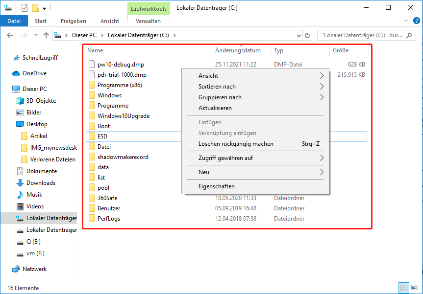 Begriffslexikon - Windows Explorer - MiniTool