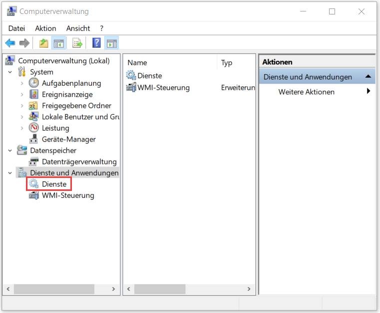 8 Wege zum Öffnen von Windows Dienste | Fix: services.msc funktioniert ...
