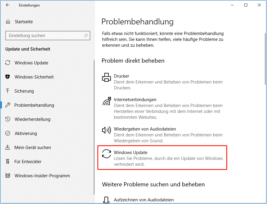 Was ist der USO Core Worker Process und so beheben Sie Problem - MiniTool