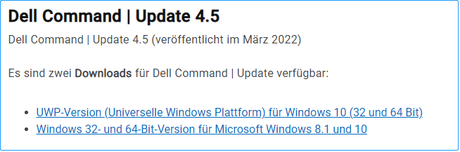 Dell Command Update herunterladen & installieren und ausführen - MiniTool