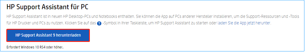 HP Support Assistant herunterladen, installieren und verwenden für Windows 11/10 - MiniTool