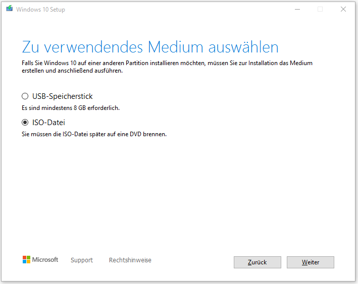 Windows 10 ISO-Images direkt über die Microsoft-Website herunterladen ...