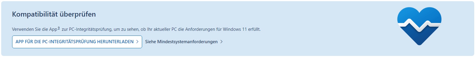 PC Health Check App herunterladen, um Ihren PC für Windows 11 zu testen ...